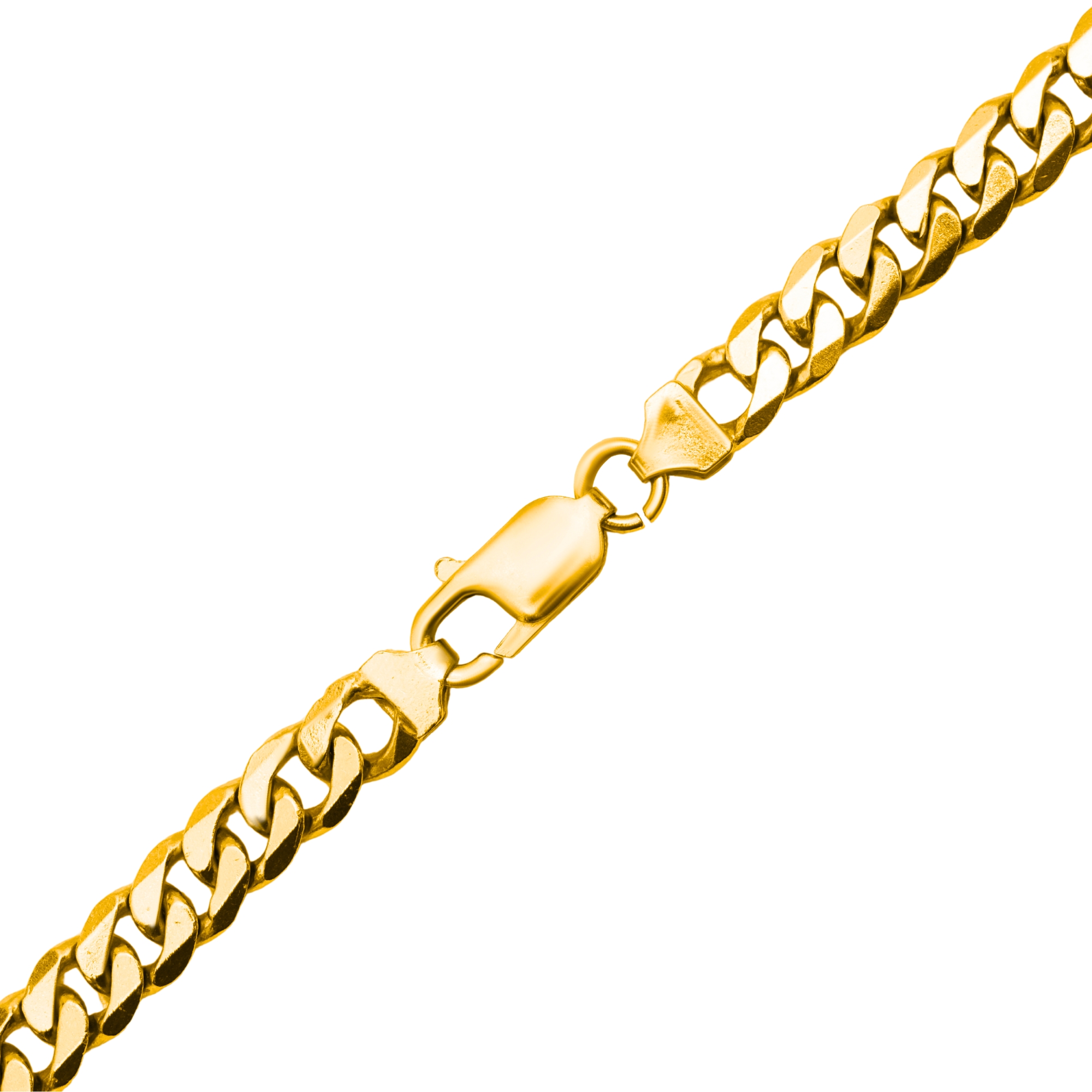 22K Cuban Link Chain – Queens Diamond