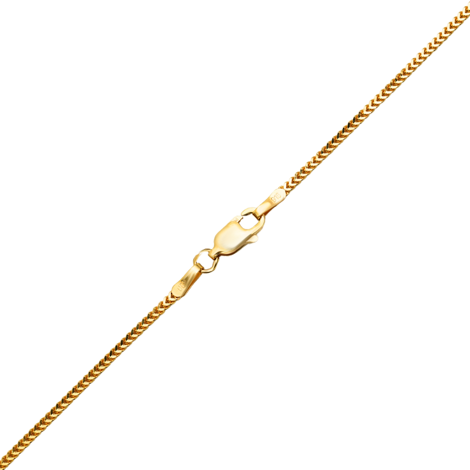 22K V Chain – Queens Diamond